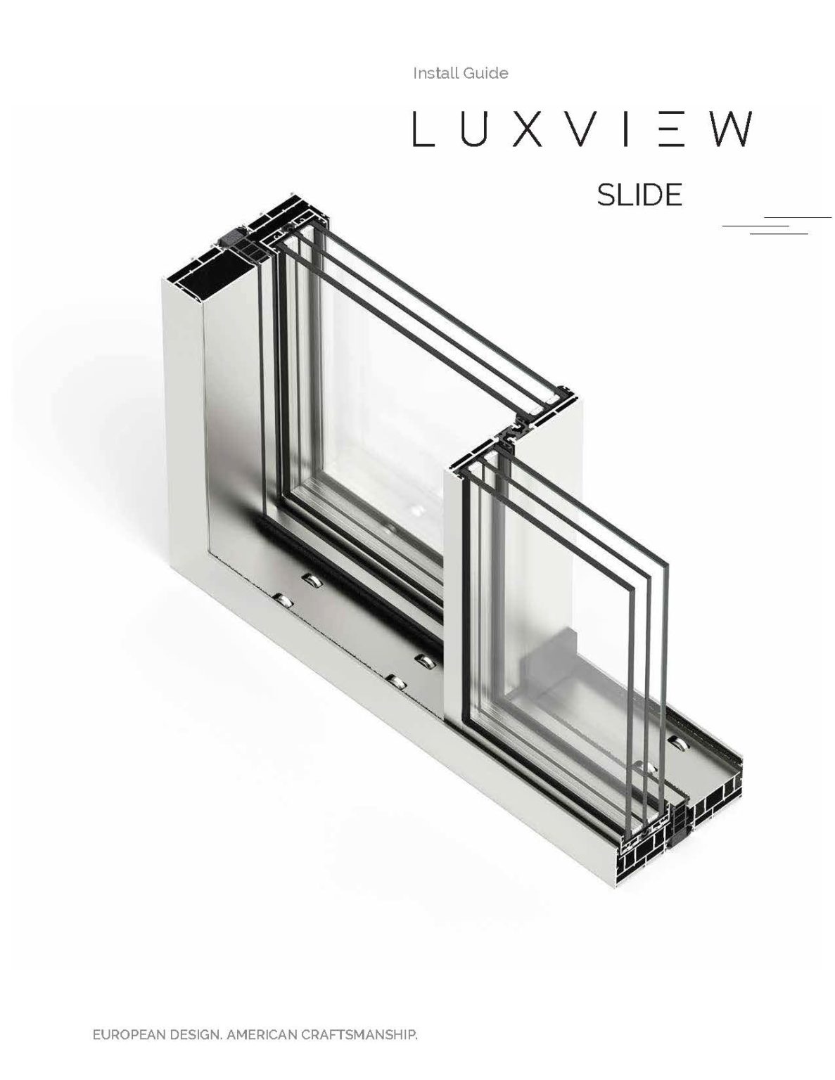 Slide 60 Install Guide - LuxView