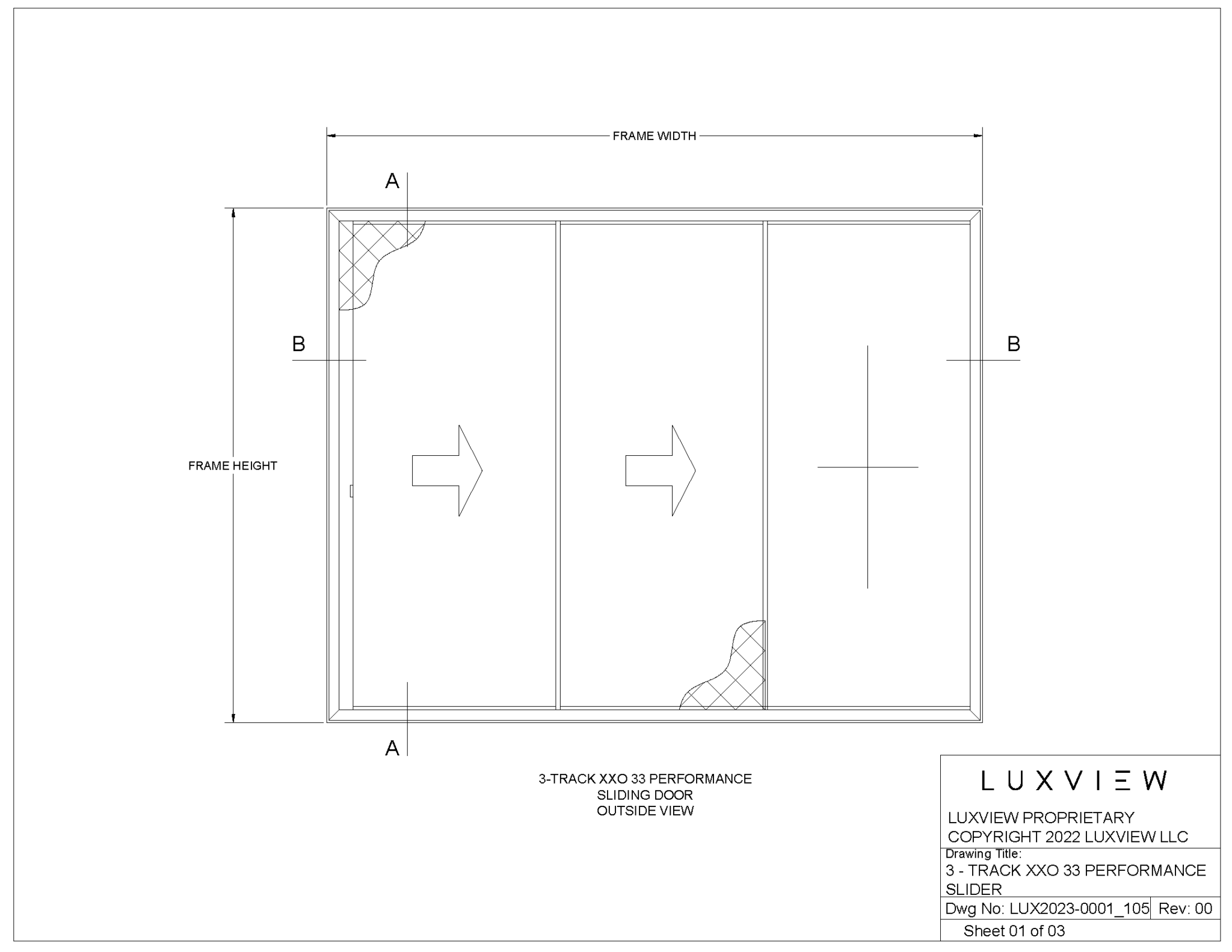 LUX-SLIDE 33 PERFORMANCE_3-TRACK_XXO - LuxView